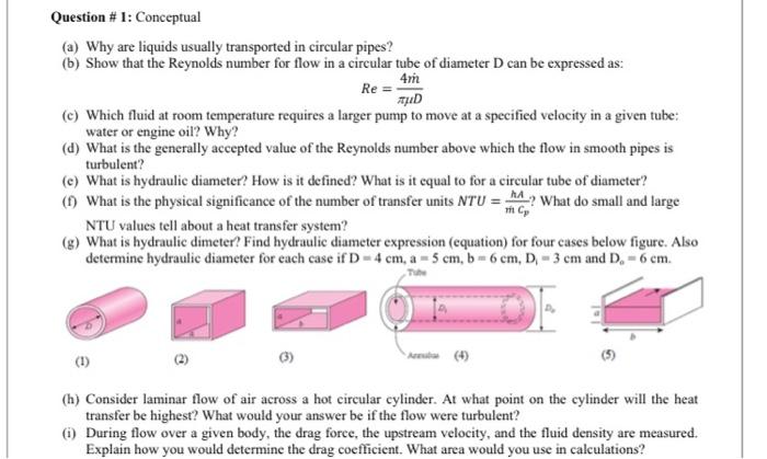 Solved Question # 1: Conceptual (a) Why are liquids usually | Chegg.com