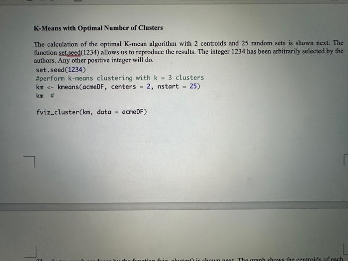 What is Cluster Analysis? Cluster analysis is a | Chegg.com