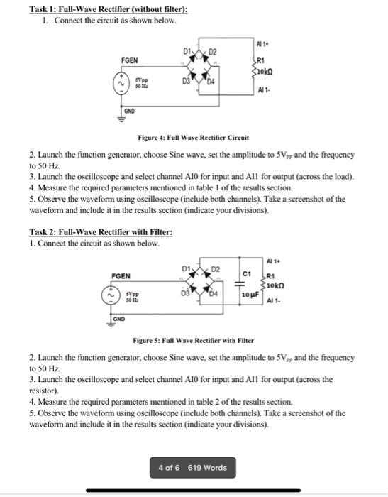 Solved Results and Discussion Task 1 Table 1: Results of | Chegg.com