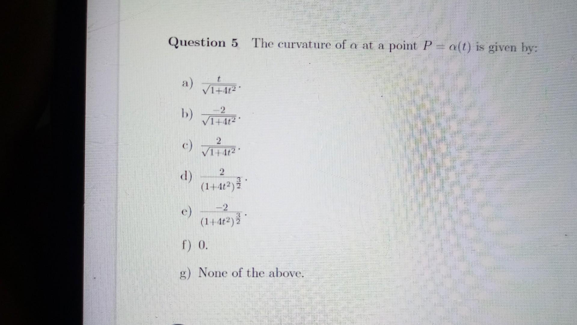 Solved Problem Ii We Consider A Parametrization Of A Regular