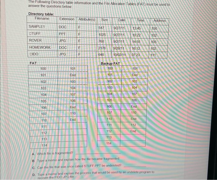 Solved The Following files are being saved. You need to | Chegg.com