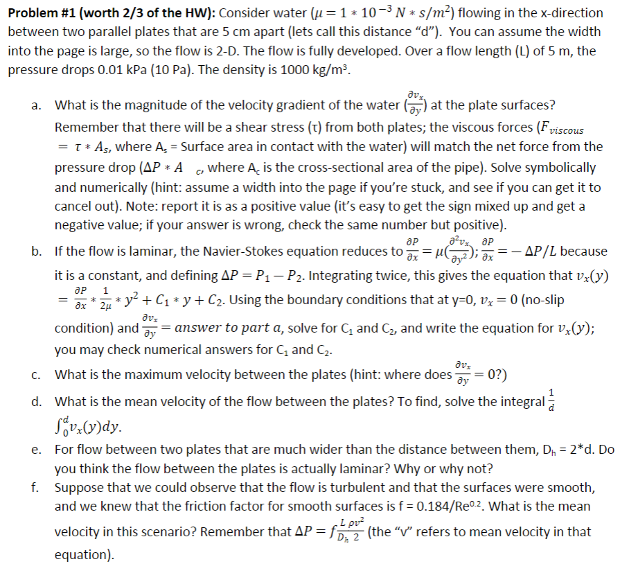 Solved Problem #1 (worth 23 ﻿of the HW): Consider water | Chegg.com