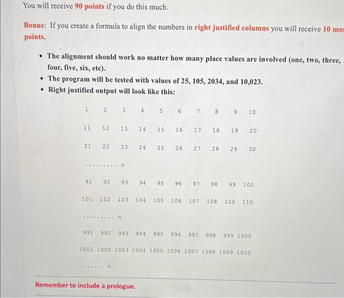 Solved Create a program that prompts the User to input a | Chegg.com