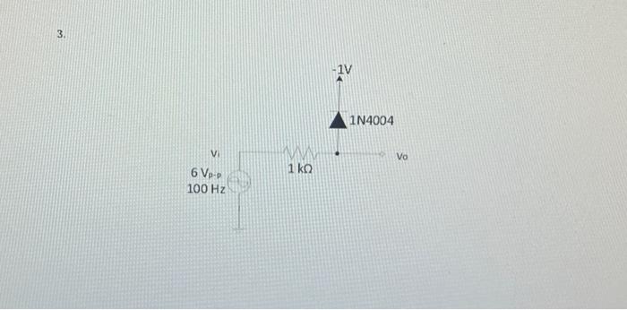 Solved for each clipper circuit plot the output in the | Chegg.com