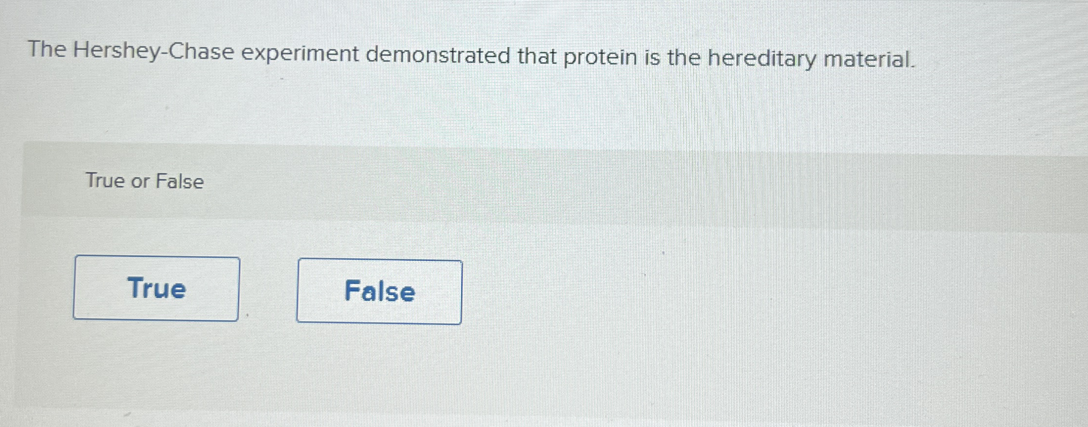 Solved The Hershey-Chase experiment demonstrated that | Chegg.com