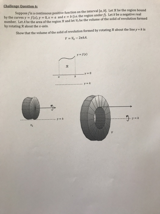 Solved Challenge Question 6: Suppose fis a continuous | Chegg.com