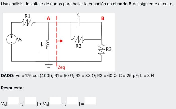 Solved Use Node Voltage Analysis And The Data Provided In 9142