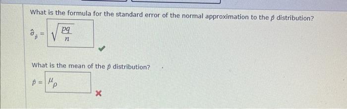 [Solved]: please help!!! What is the formula for the standar