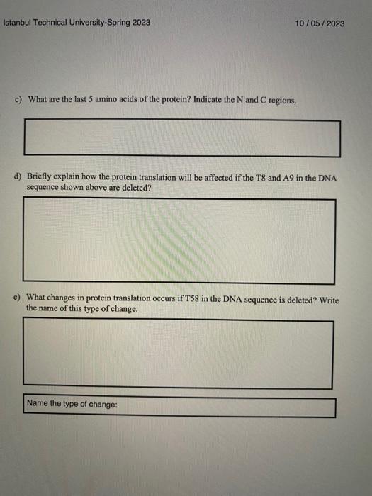 Solved Istanbul Technical University-Spring 2023 10/05/2023 | Chegg.com