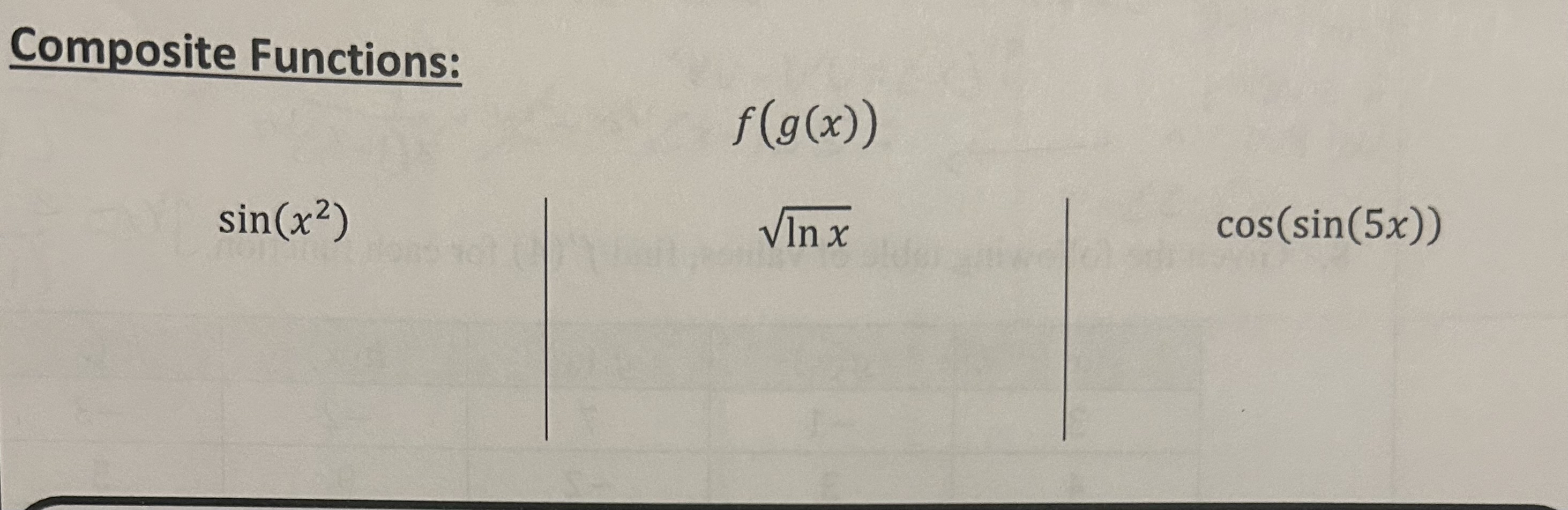 Solved Chain Rule:Composite | Chegg.com