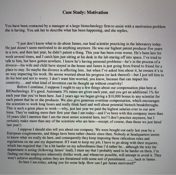 Solved You have been contacted by a manager at a large | Chegg.com