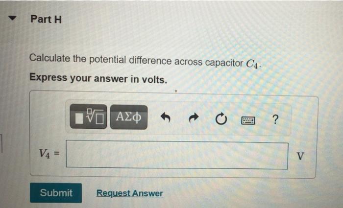 Solved In (Figure 1), each capacitor has C = 5.00 uF and Vab | Chegg.com