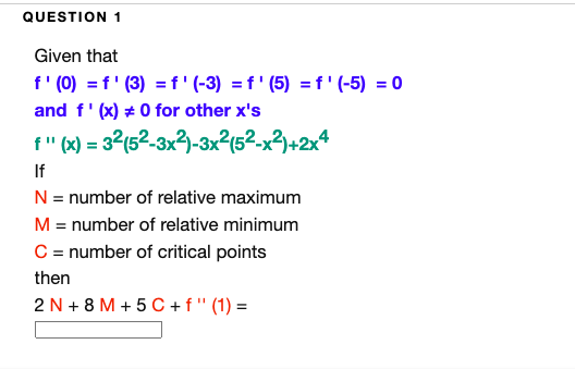 Solved QUESTION 1Given | Chegg.com Solved QUESTION 1Given | Chegg.com