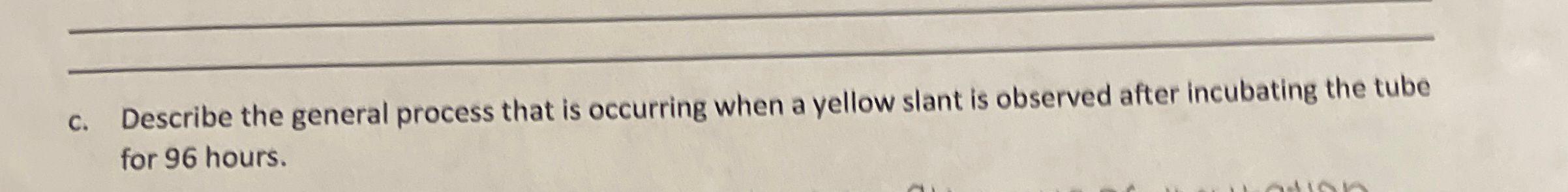Solved c. ﻿Describe the general process that is occurring | Chegg.com