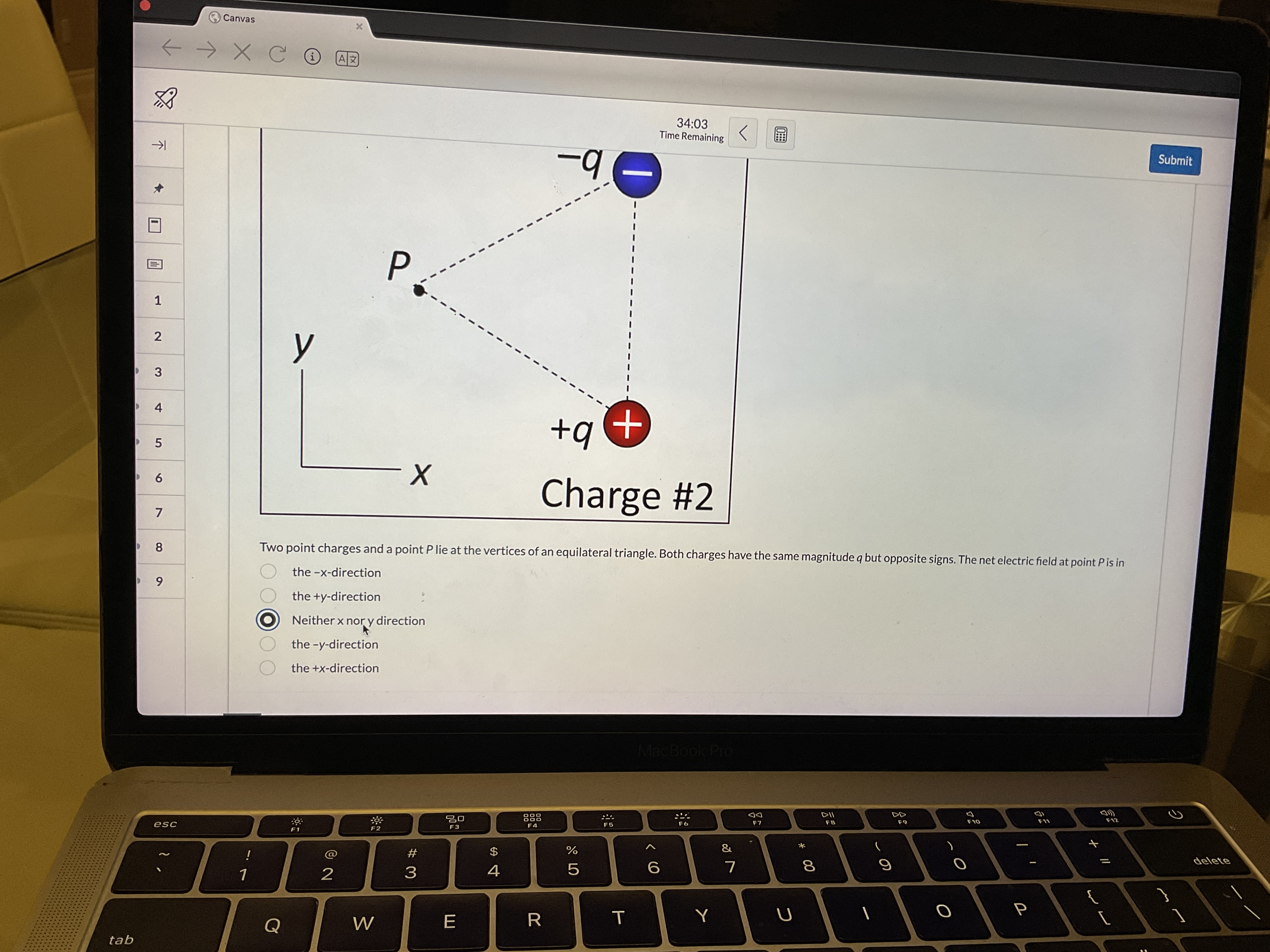 Solved Two point charges and a point \( ﻿P \) ﻿lie at the | Chegg.com