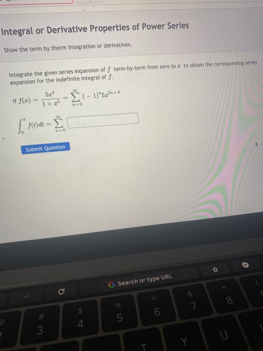 Solved Integral or Derivative Properties of Power Series | Chegg.com