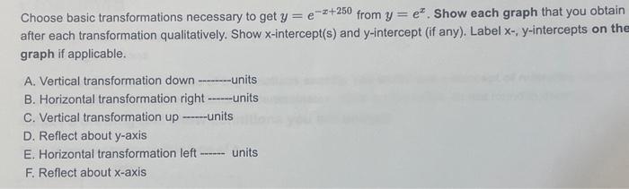 Solved Choose basic transformations necessary to get | Chegg.com