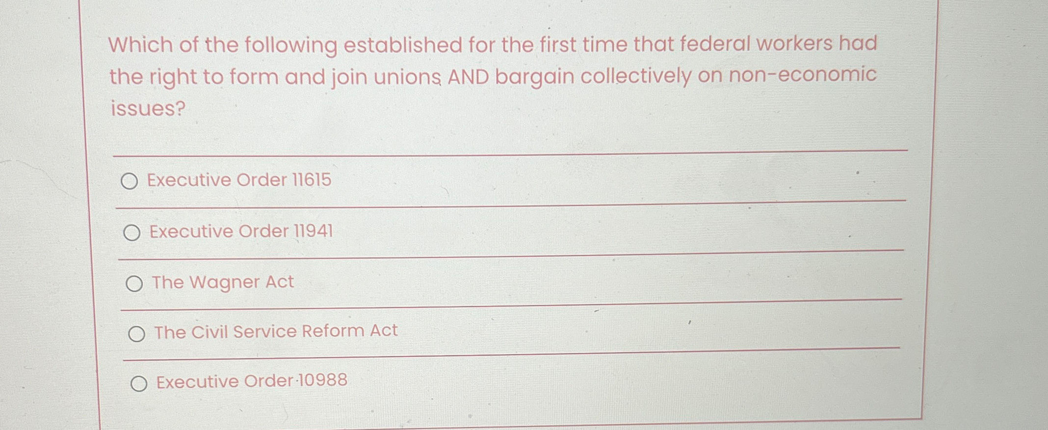 Solved Which of the following established for the first time | Chegg.com