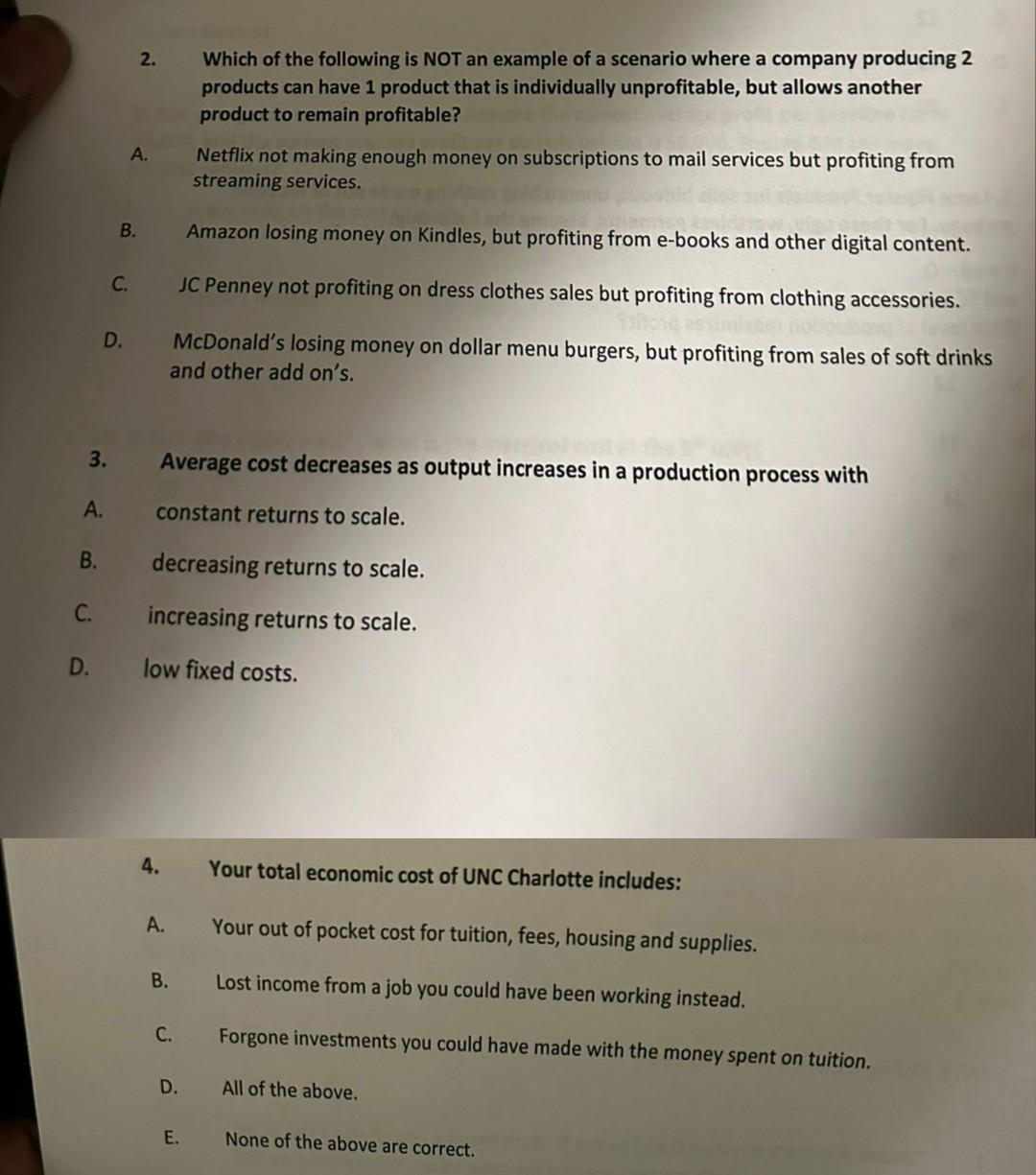 Solved answer all multiple choice question 1,2 and 3 in 30 | Chegg.com