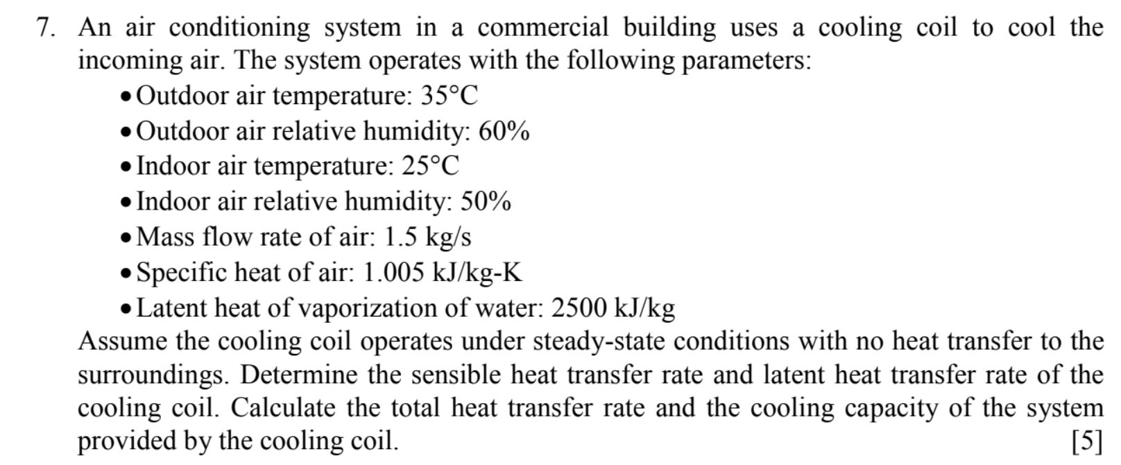 An air conditioning system in a commercial building | Chegg.com