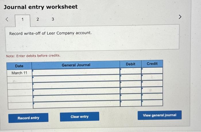Solved Journal entry worksheet Record the reinstatement of | Chegg.com