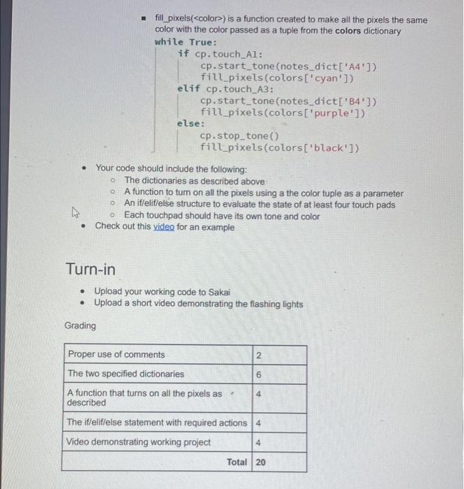 Solved Ch 9 CPX Lab Lights and Sound Introduction This lab | Chegg.com