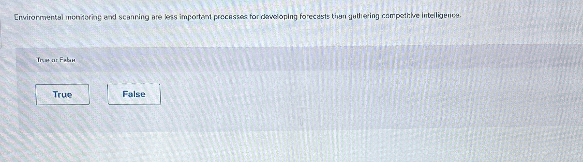Solved Environmental monitoring and scanning are less | Chegg.com