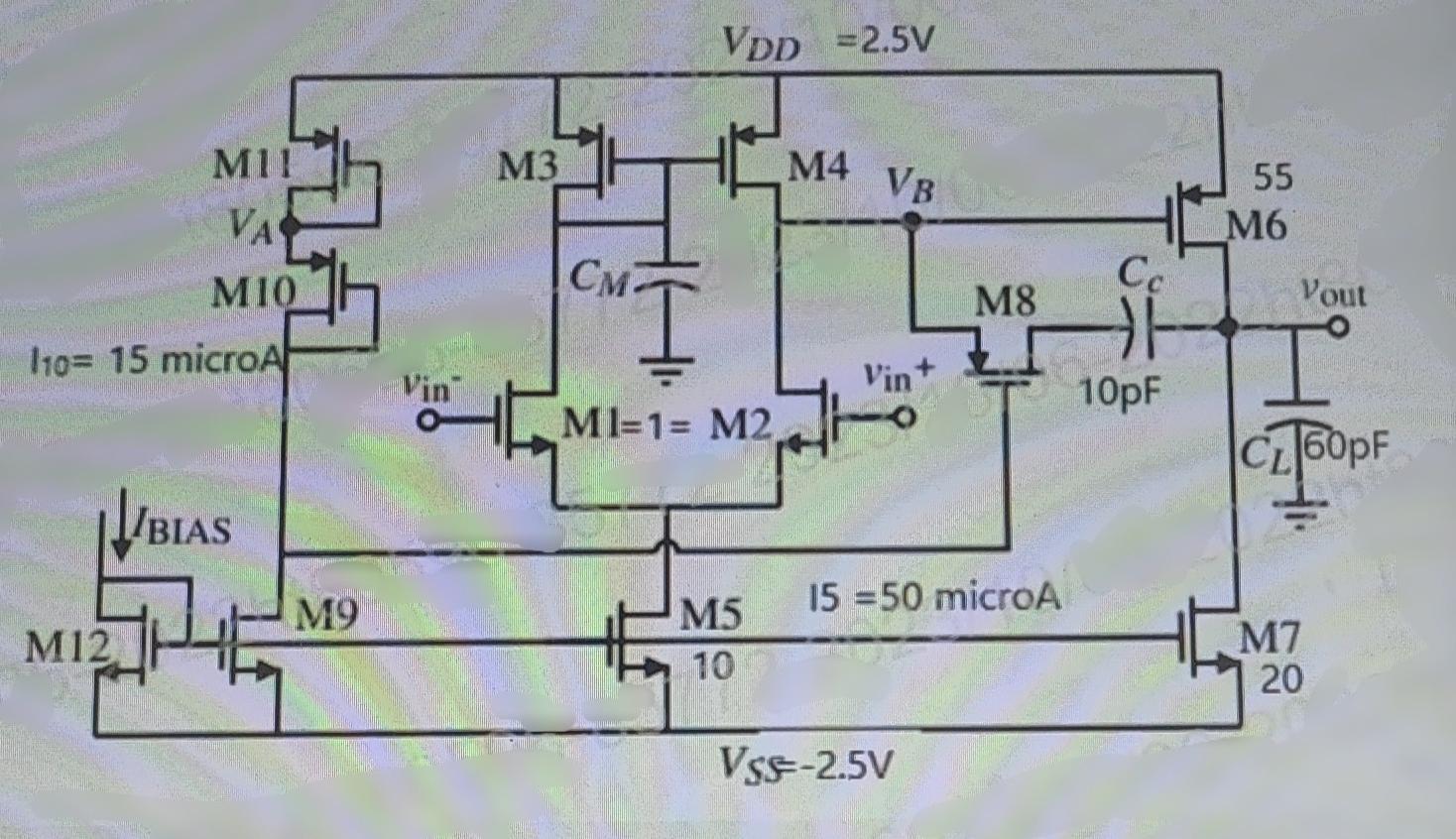 Solved For the device parameters given and the current | Chegg.com