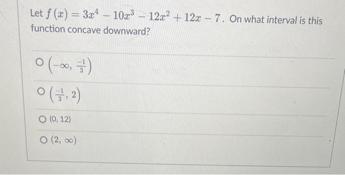 Solved Let f(x)=x3+5x2+8x−48. On what intervals is this | Chegg.com
