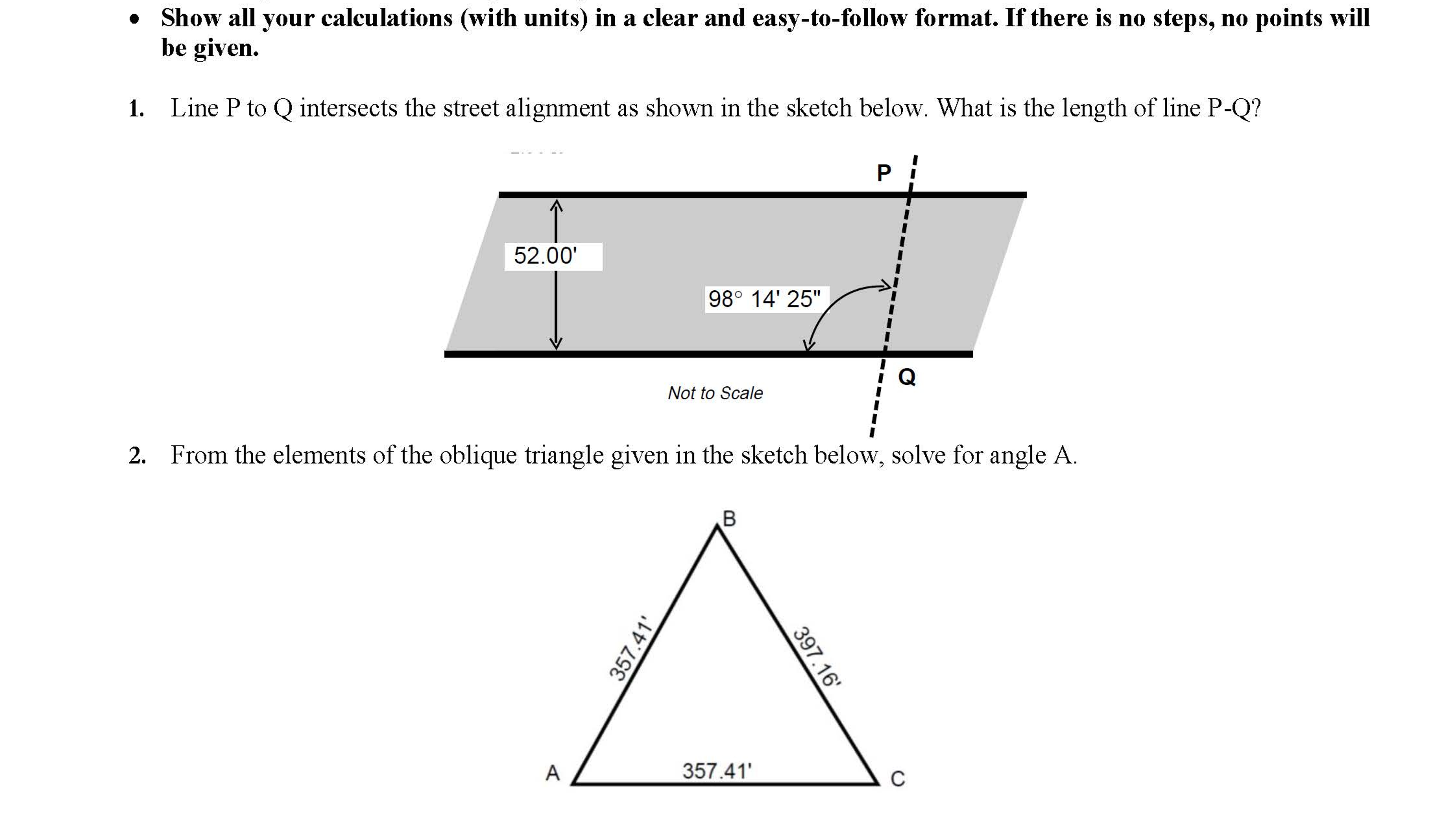 Solved Show all your calculations (with units) ﻿in a clear | Chegg.com