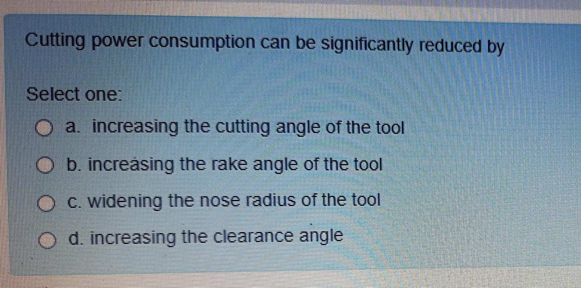 Solved Cutting Power Consumption Can Be Significantly