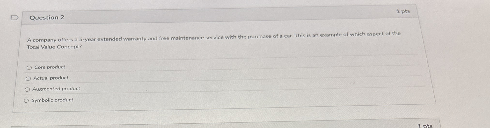 Solved Question 2A company offers a 5-year extended warranty | Chegg.com