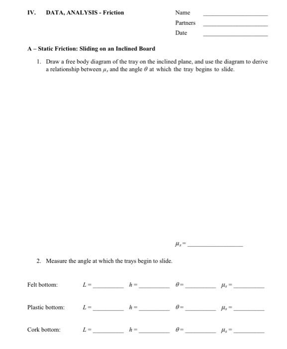 Solved Friction Is A Force Between Two Surfaces In Contact