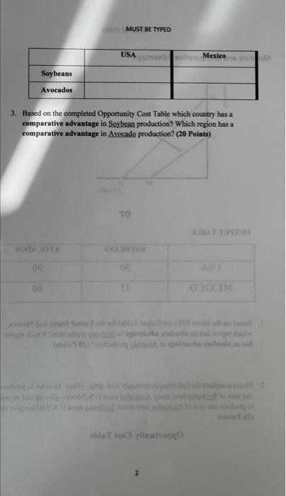 Solved MUST BE TYPED Absolute and Comparative Advantage 01 | Chegg.com