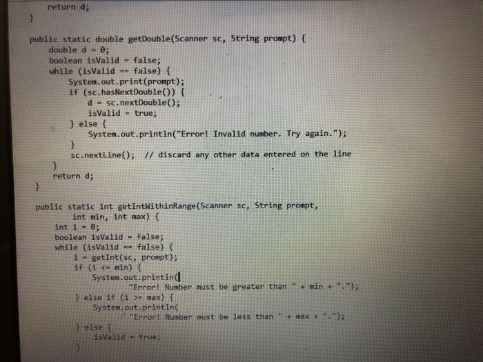 Solved Add more static methods to the Future Value | Chegg.com