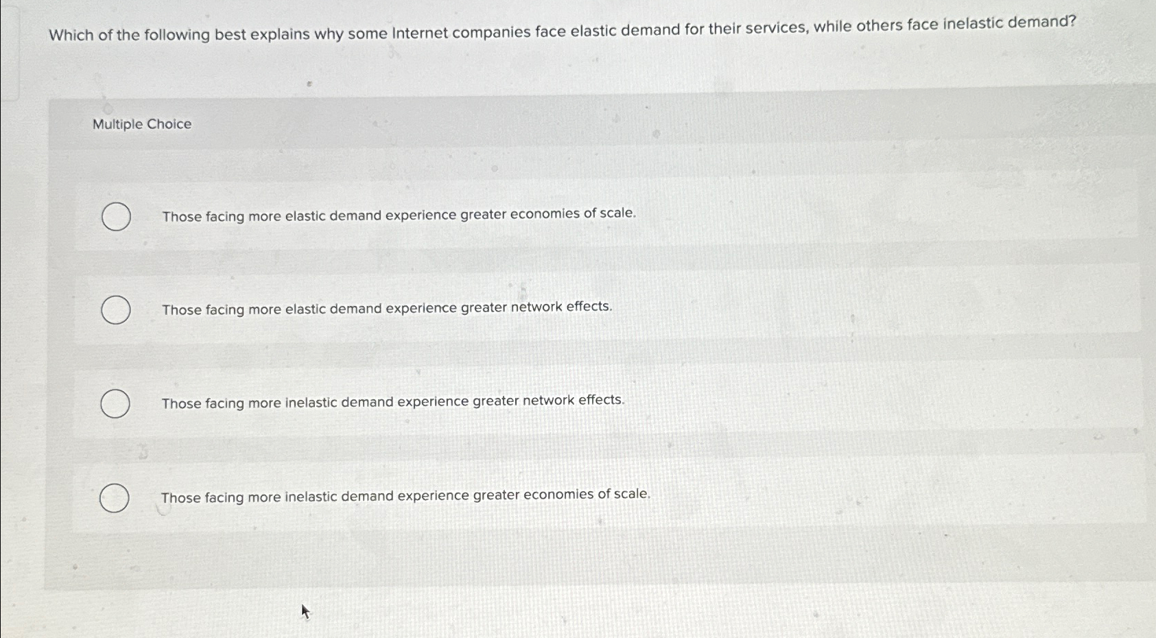 Solved Which of the following best explains why some | Chegg.com