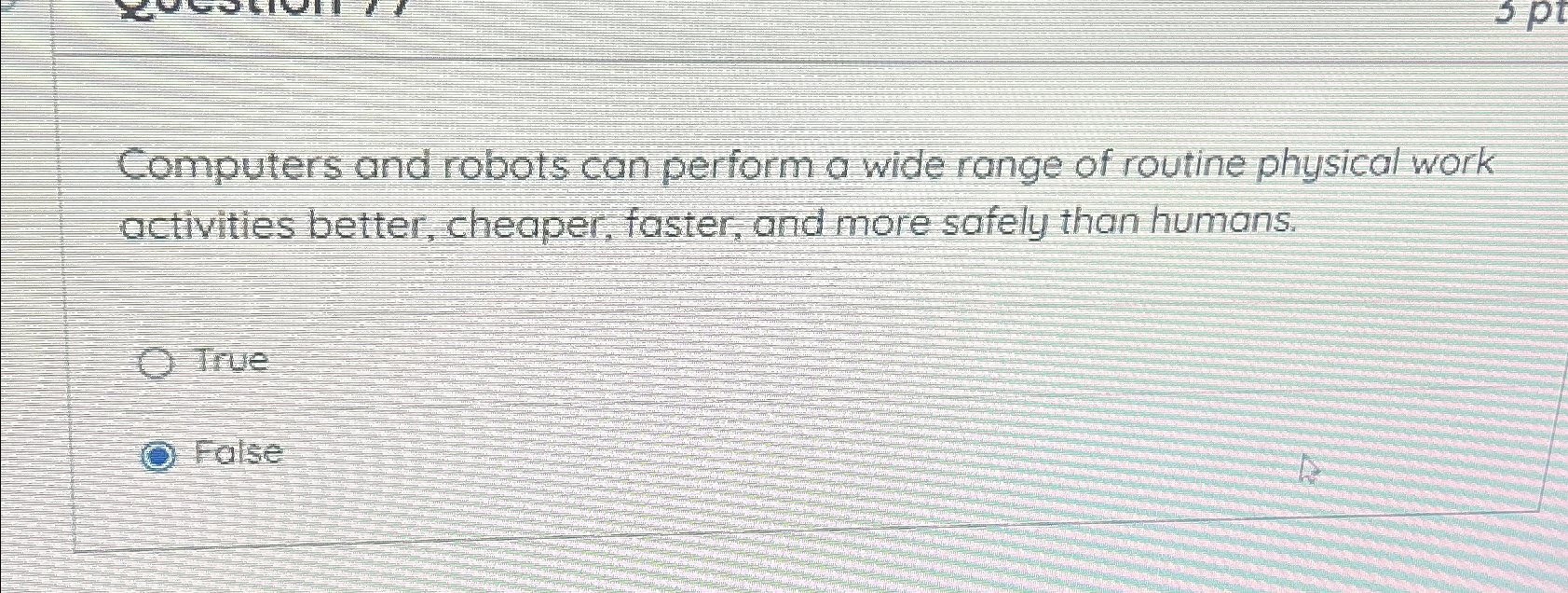 Solved Computers and robots can perform a wide range of | Chegg.com