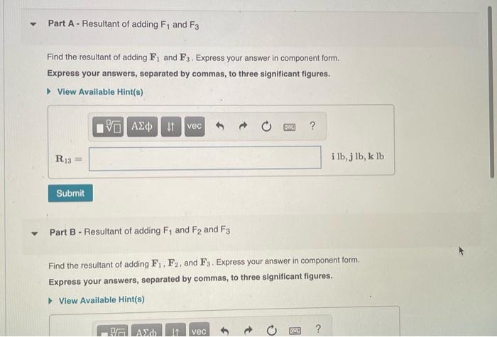 Solved - Learning Goal: To find the resultant of multiple | Chegg.com