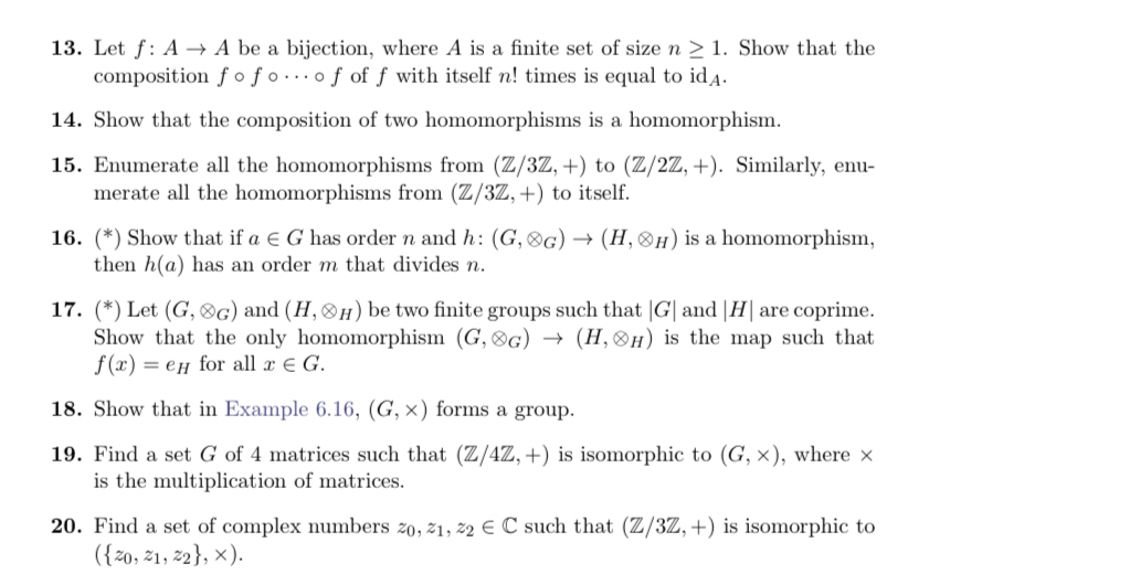 Solved Let f:A→A ﻿be a bijection, where A ﻿is a finite set | Chegg.com