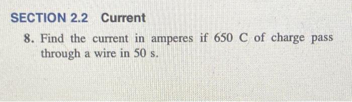 Solved 12. If the current in a conductor is constant at 2 | Chegg.com