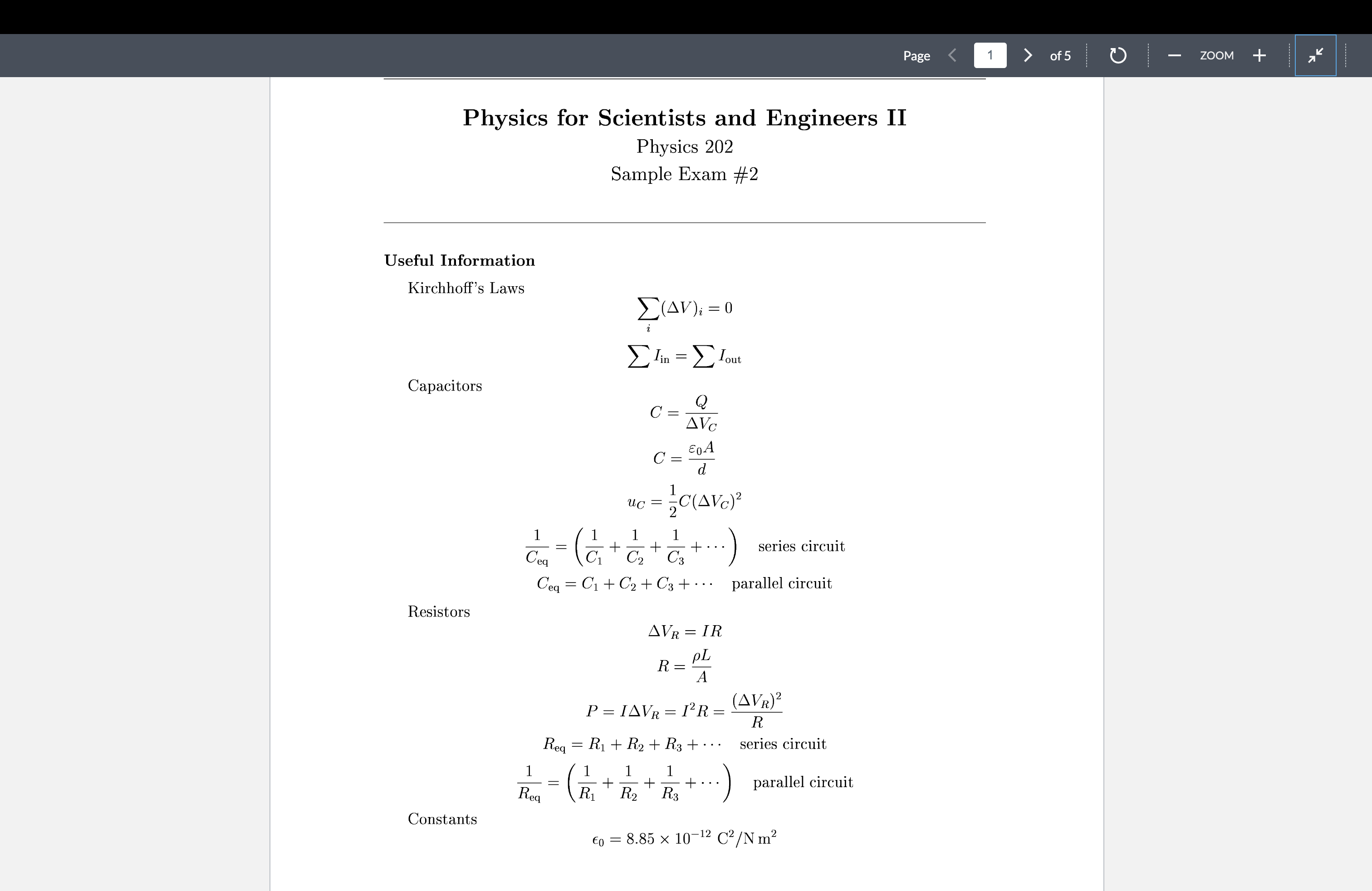 Solved Physics for Scientists and Engineers IIPhysics | Chegg.com