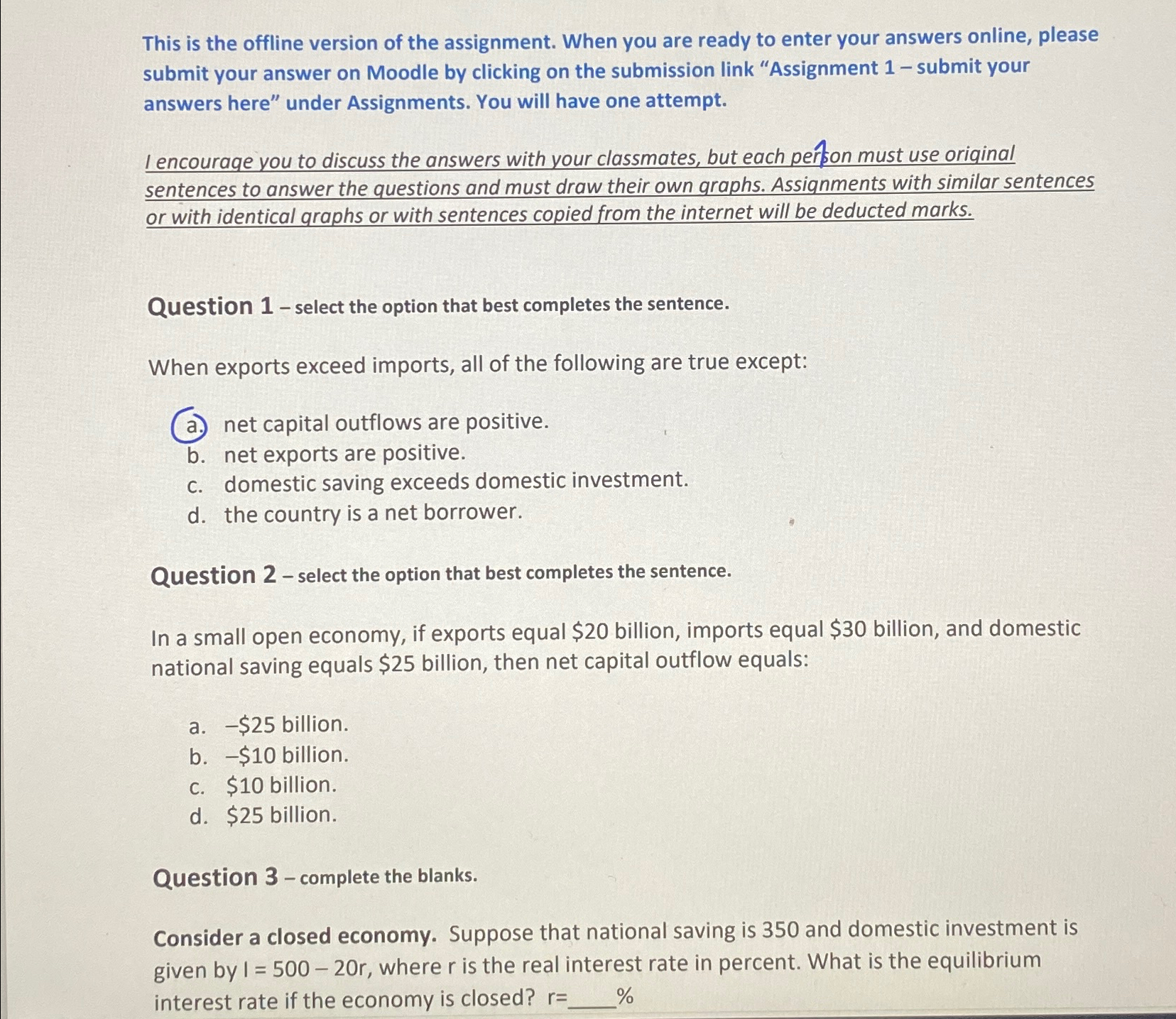 Solved This is the offline version of the assignment. When | Chegg.com