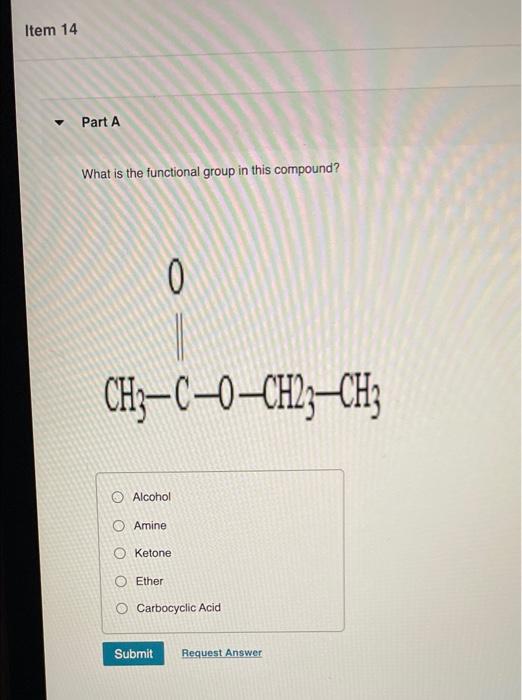Solved Item 11 Part A The following structure is an example | Chegg.com