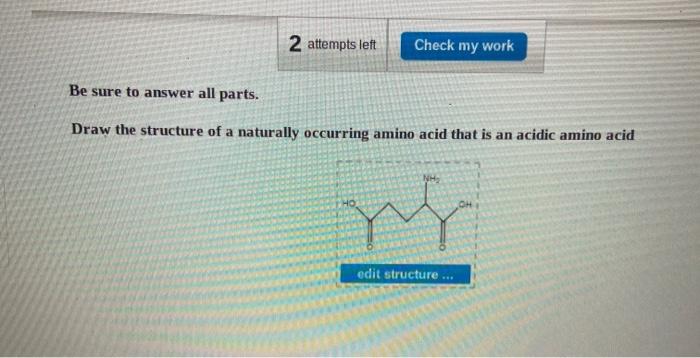 Solved 2 attempts lett Check my work Be sure to answer all | Chegg.com