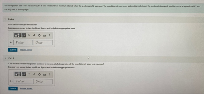 Solved * Value Units Subm - Part 1 Value Units | Chegg.com