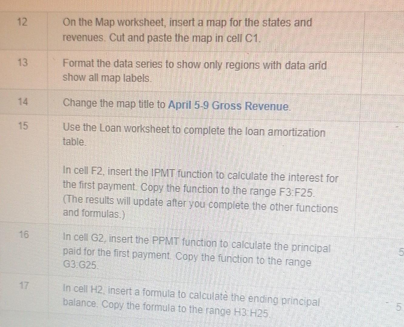 In cell D7, insert the appropriate date function to | Chegg.com