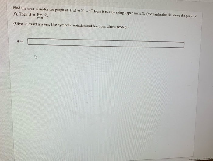 Solved Approximate the area under the graph of the function | Chegg.com