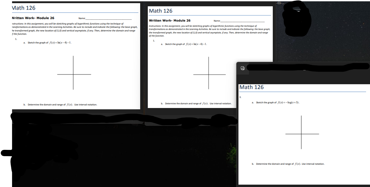Solved please help me with all 3 ﻿math problems :) | Chegg.com