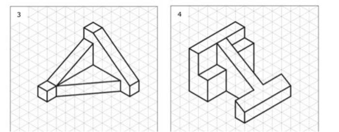 Solved use graph paper to draw the necessary multiview | Chegg.com