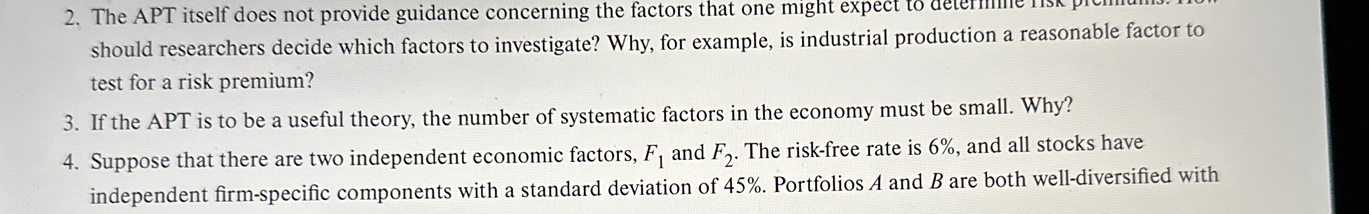 Solved The APT itself does not provide guidance concerning | Chegg.com